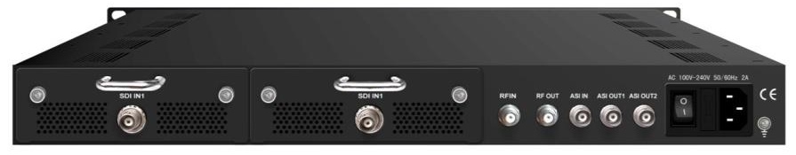 ADV-8502 - 2-Channel H.264/MPEG-2 HD/SD Encoder Modulator