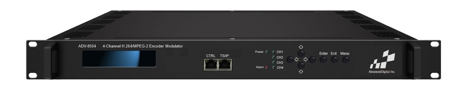 ADV-8504 - 4-Channel H.264/MPEG-2 HD/SD Encoder Modulator