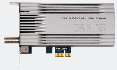 DTA-2107 - DekTec Multi-Standard L-Band Modulator for PCI Express Bus ...